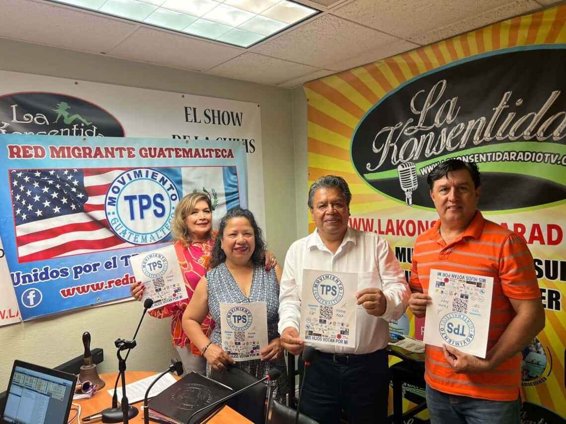 Esvin Gómez reúne firmas en California para TPS Guatemalteco