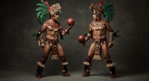 Personajes del Popol Vuh: Hermanos Hun Hunahpú y Vucub Hunahpú
