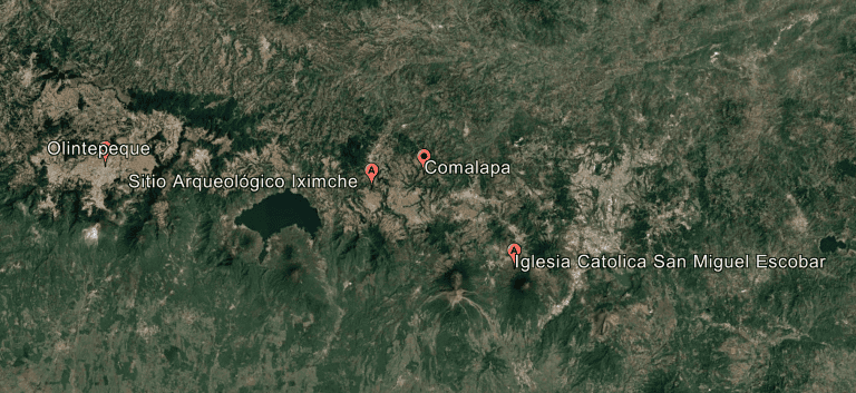 Santiago en Almolonga, segunda capital de Guatemala 1527-41
