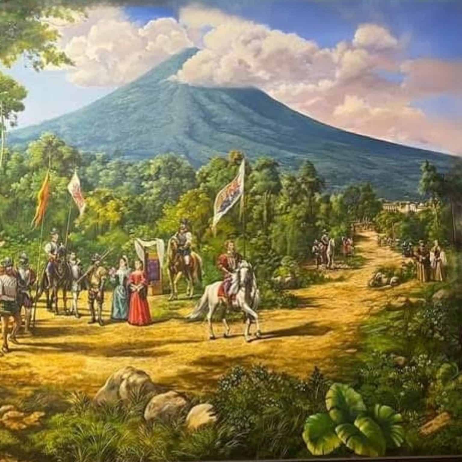 Santiago en Almolonga, segunda capital de Guatemala 1527-41