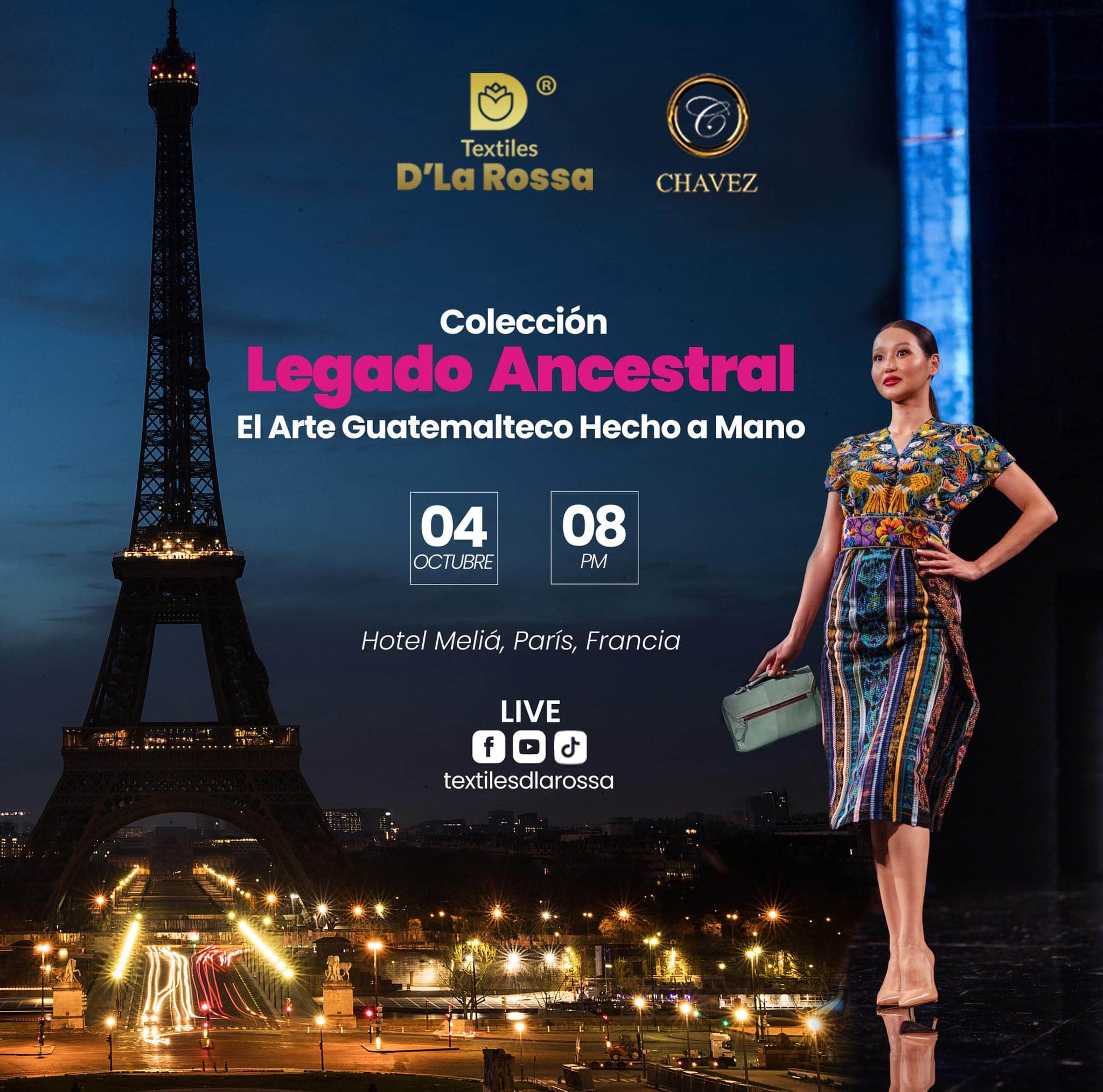 Textiles D'La Rossa ahora va a la Semana de la Moda de París